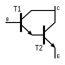 La configuración Darlington de transistores bipolares | Departamento de ...